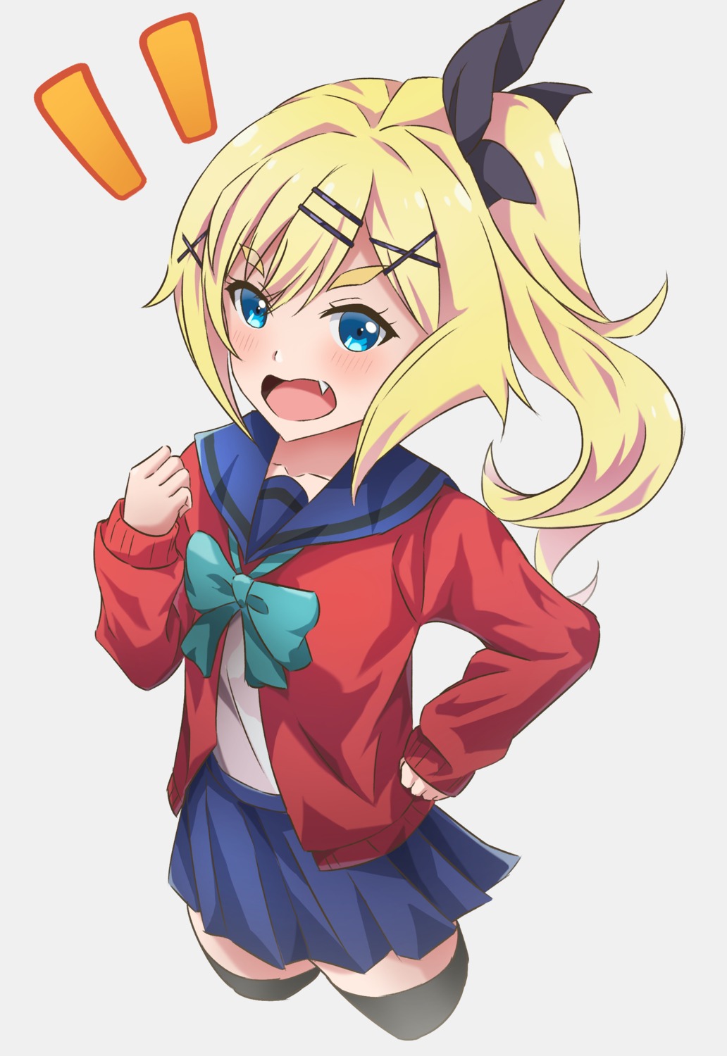 ochikobore fruit tart nukui hayu seifuku sweater tagme thighhighs | #912968 | yande.re